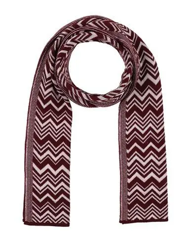 Missoni Scarf Burgundy Wool, Viscose - Red