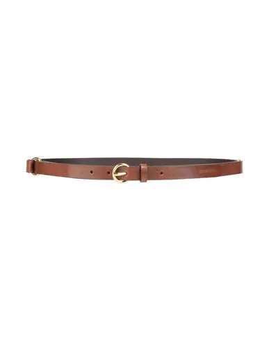 Emporio Armani Cow Leather Belt - Brown