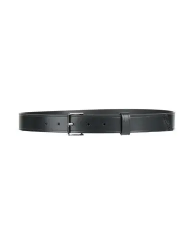 Max Mara Cow Leather Belt - Black