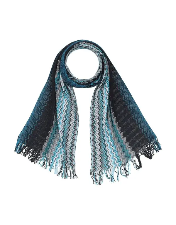 Missoni Scarf Azure Cotton
