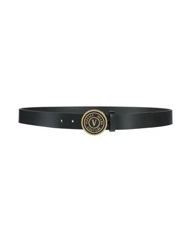 Versace Leather Belt - Black