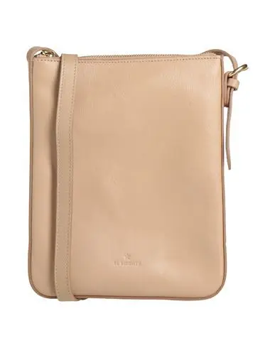 Il Bisonte Pebbled Leather Cross-body Bag