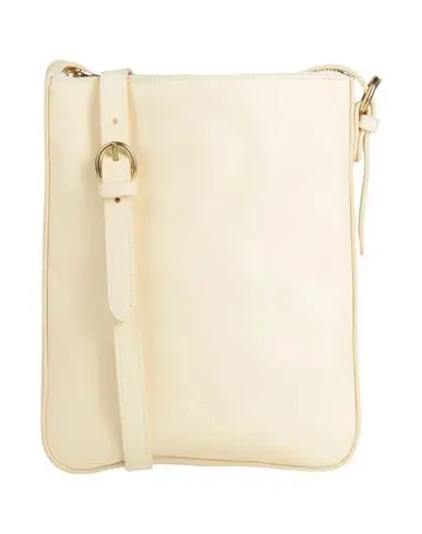 Il Bisonte Pebbled Leather Cross-body Bag - White