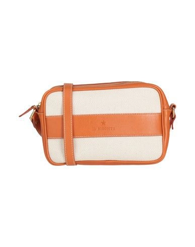 Il Bisonte Camera Bag In Cotton, Linen, And Leather