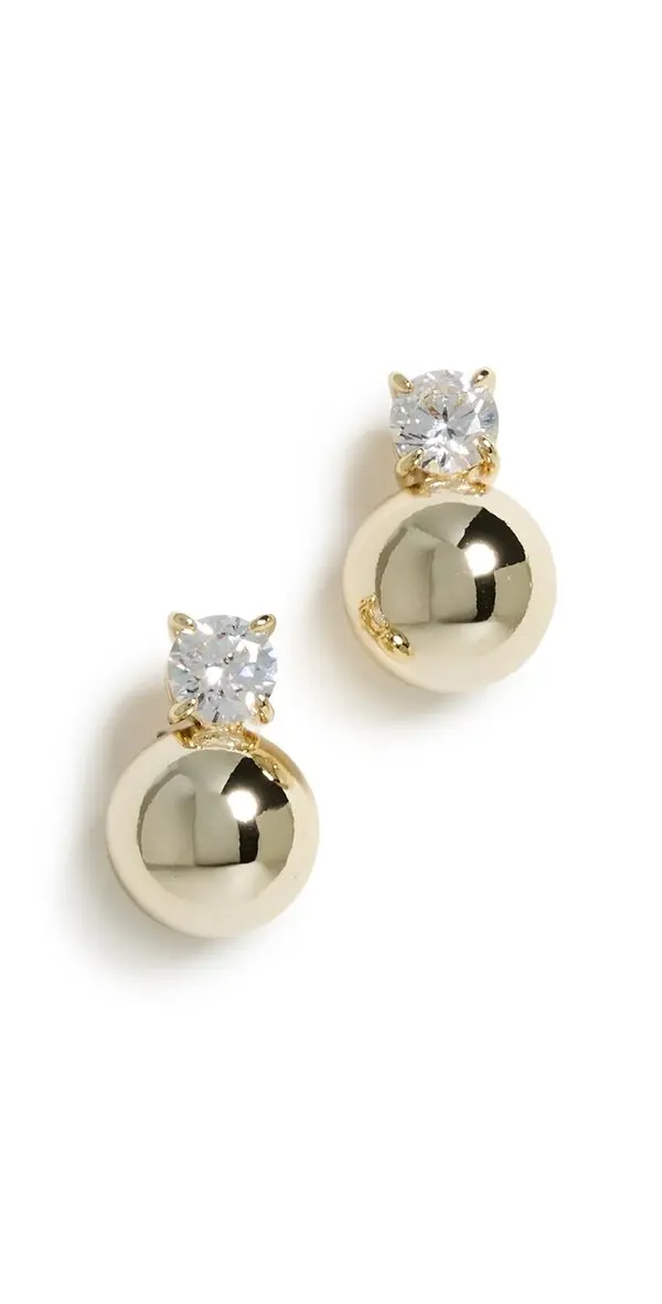 Shashi Bliss Stud Earrings - Gold