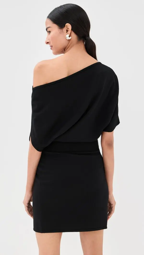 Simkhai Shania Mini Dress - Black - 30% Off | Editorialist