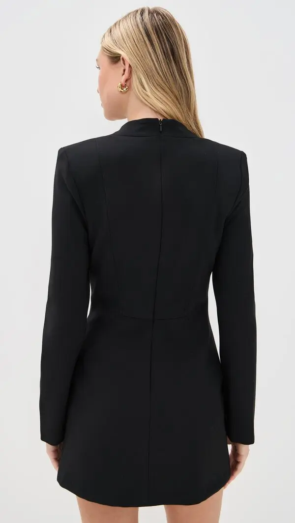 Black Halo Kenna Micro Mini Dress - Black