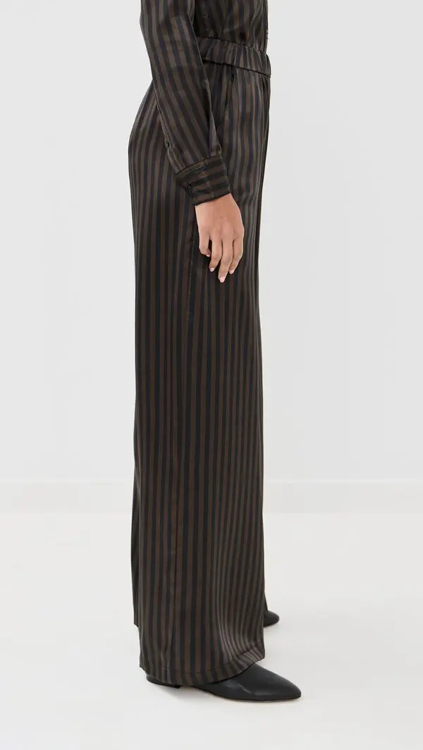 Sprwmn Wide-leg Silk Pants