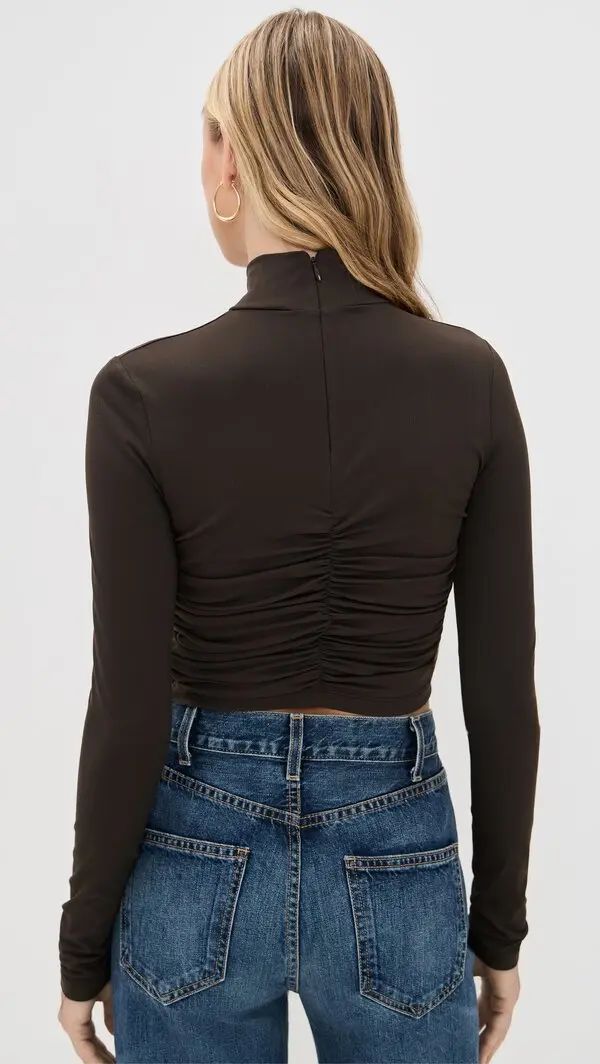 Susana Monaco Mock Neck Top