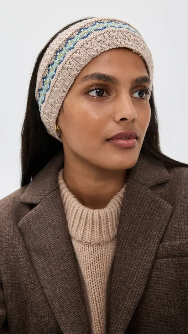 Faherty Brand Fair Isle Headband