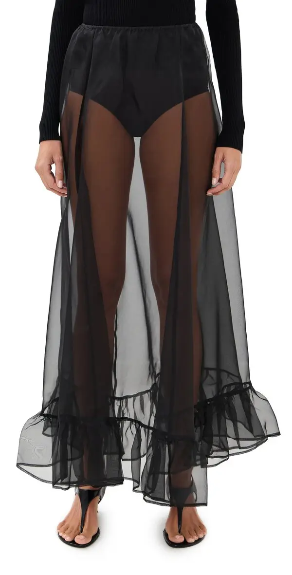 THE GARMENT Vivaldi Silk Chiffon Skirt