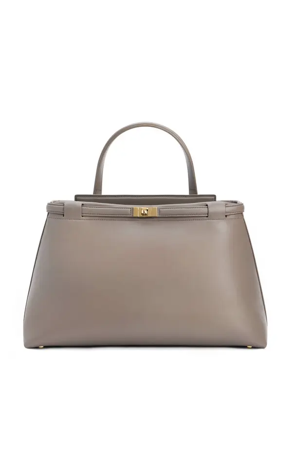 Janessa Leoné Leone Leather Top Handle Bag - Neutral