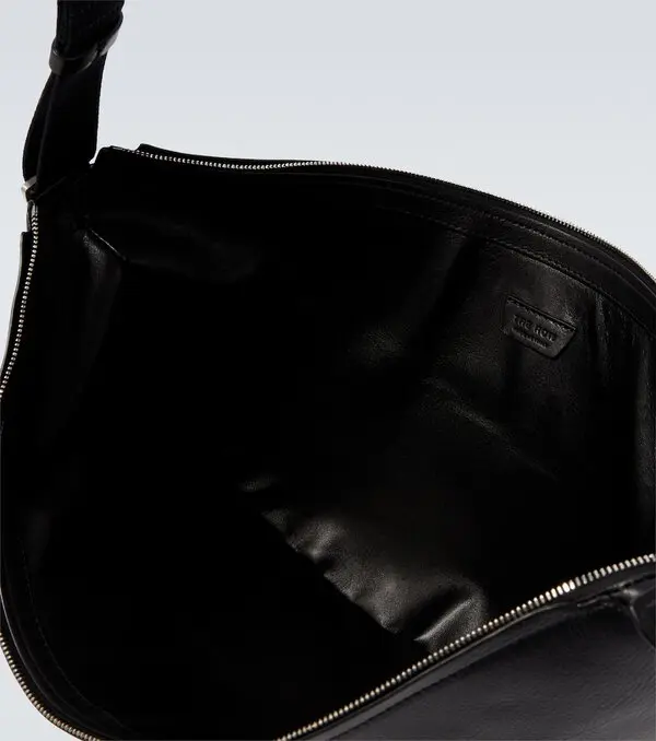 THE ROW Crescent Leather Crossbody Bag