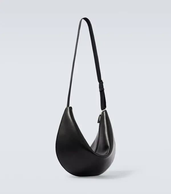 THE ROW Crescent Leather Crossbody Bag