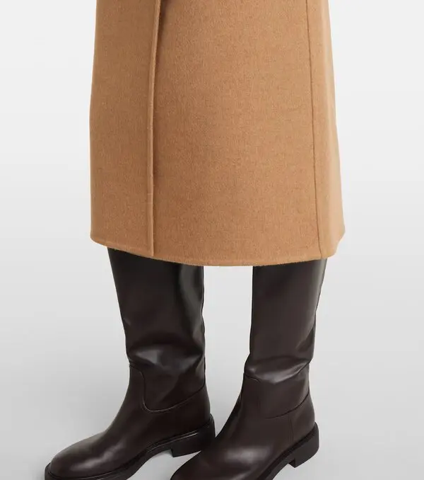 Max Mara Curzio Wool Wrap Skirt