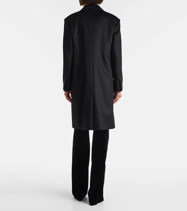 Max Mara Cosa Double-breasted Camel Hair Coat