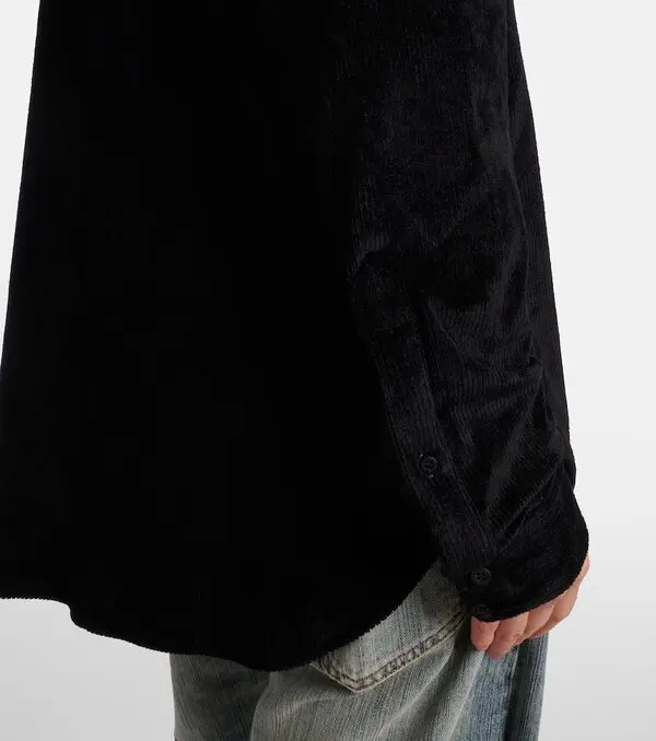 Balenciaga Velvet Shirt