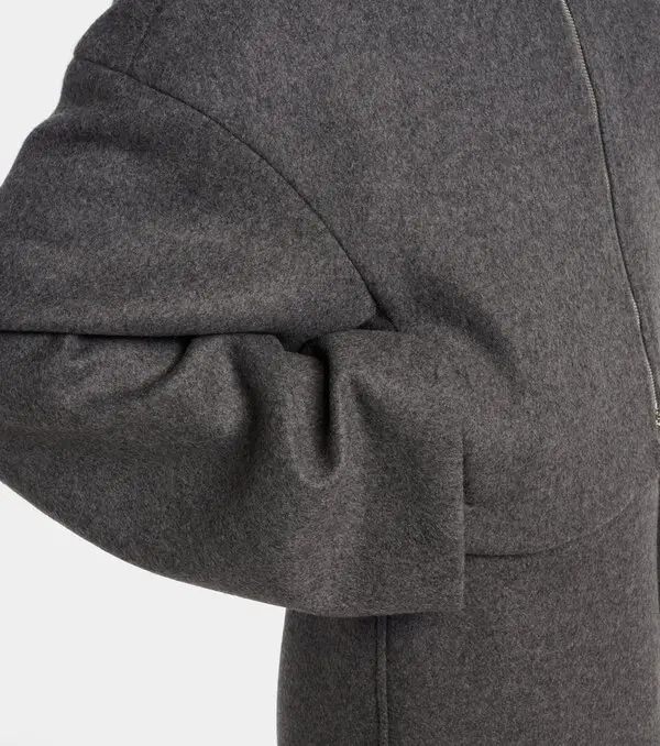 Sportmax Vacuo Cropped Virgin Wool Jacket