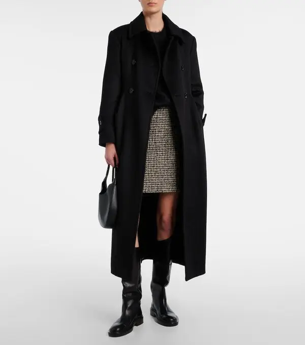 Max Mara Houndstooth Mini Skirt