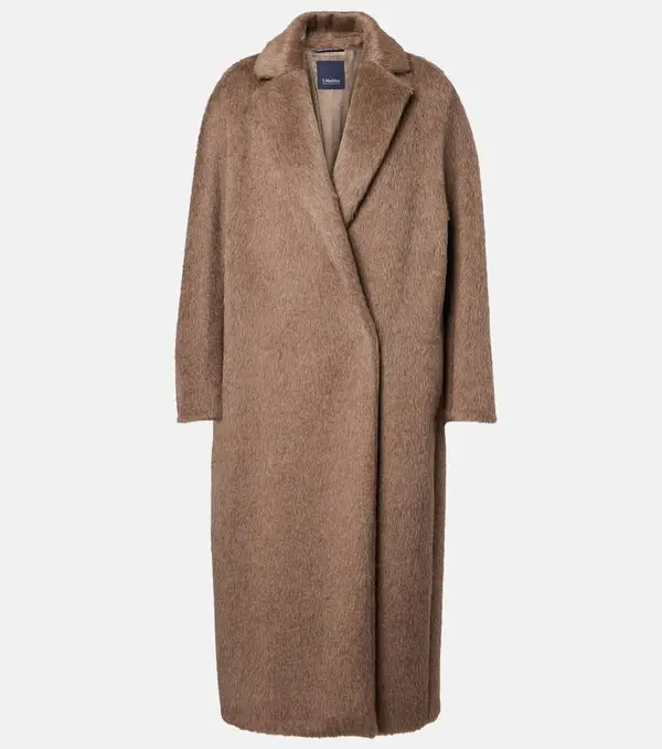 Max Mara Giorgia Alpaca And Wool-blend Coat