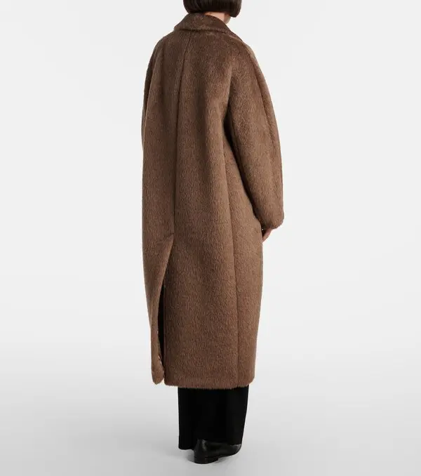 Max Mara Giorgia Alpaca And Wool-blend Coat