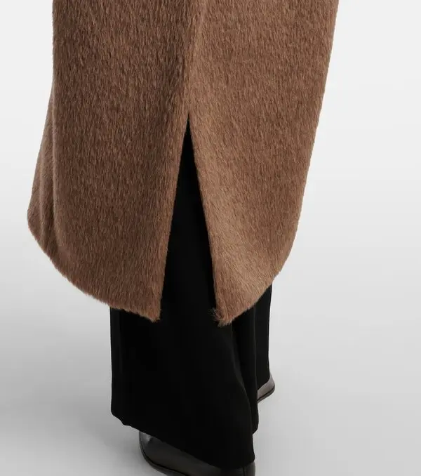 Max Mara Giorgia Alpaca And Wool-blend Coat