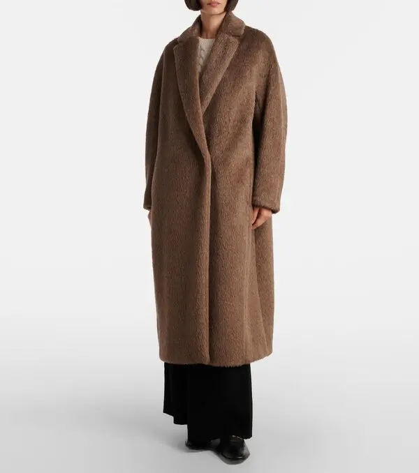 Max Mara Giorgia Alpaca And Wool-blend Coat