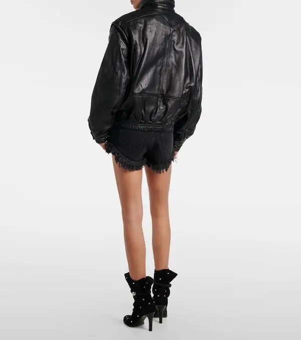 Isabel Marant Leather Biker Jacket