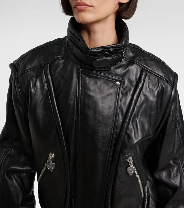 Isabel Marant Leather Biker Jacket