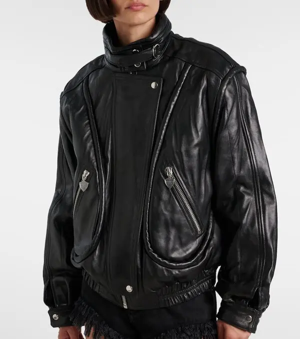 Isabel Marant Leather Biker Jacket