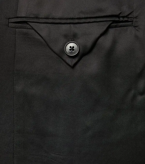Zegna Wool And Mohair Suit - Black