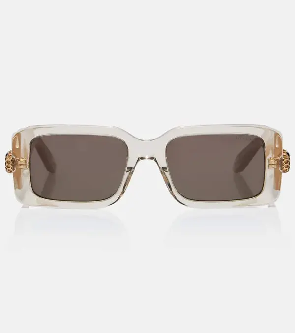 BVLGARI Serpenti Forever Rectangular Sunglasses - Gold