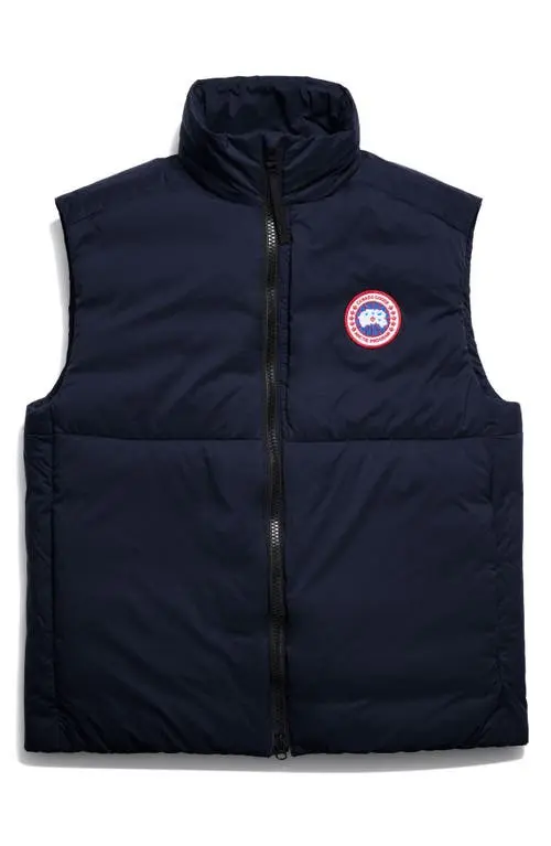 Canada Goose Lodge Packable 750 Fill Power Down Vest - Atlantic Navy - Bleu Mar