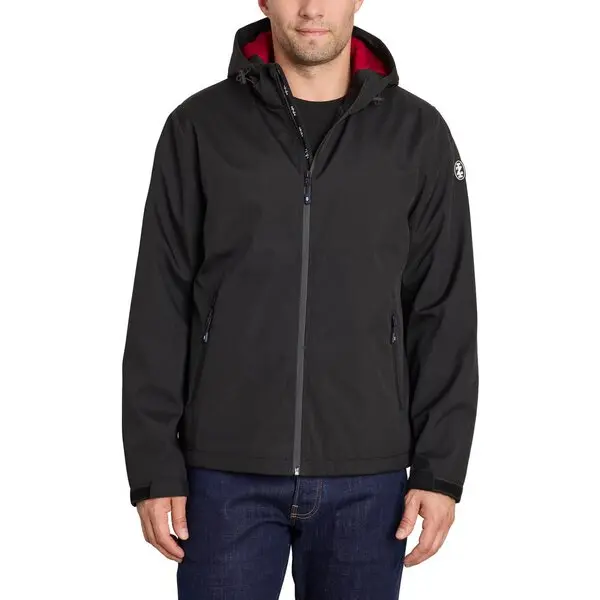 IZOD Laminated Stretch Jacket - Black
