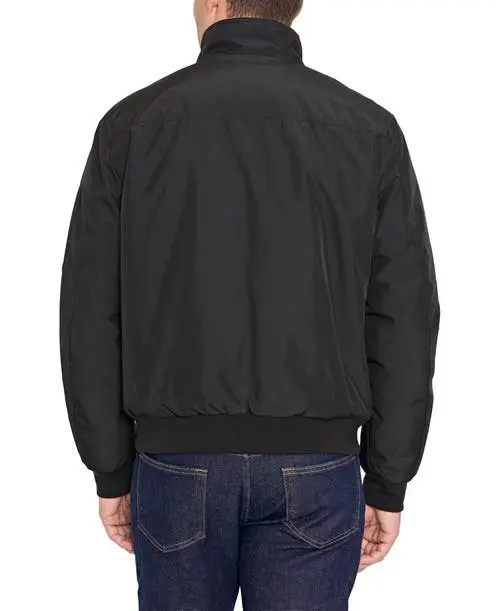 IZOD Tech Racer Bomber Jacket - Black