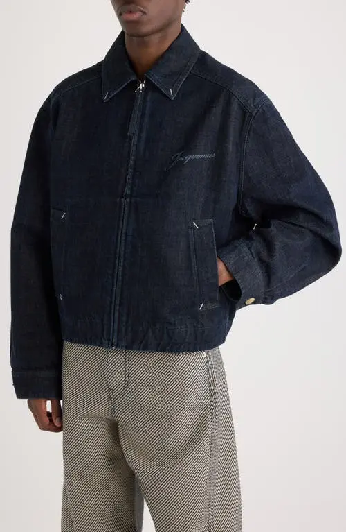 Jacquemus Le Veste De-nîmes Canevas Denim Jacket