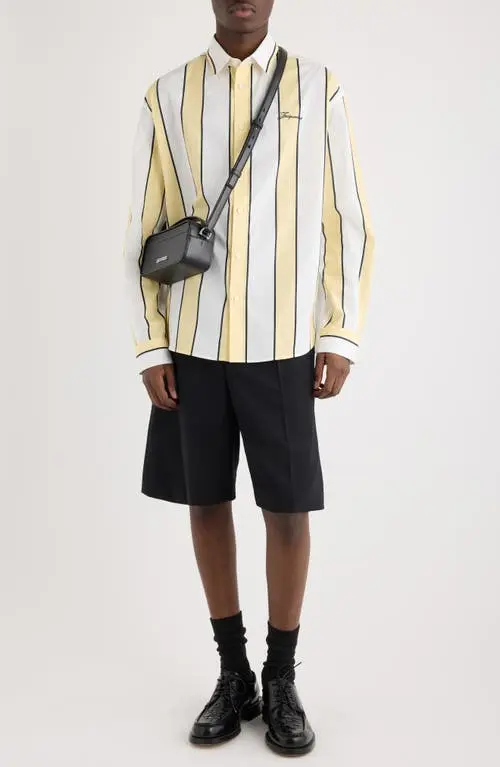 Jacquemus La Chemise Simon Stripe Button-up Shirt