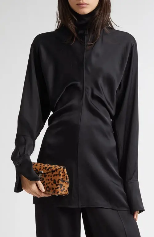 TOTEME Belted Calf Hair Bucket Bag