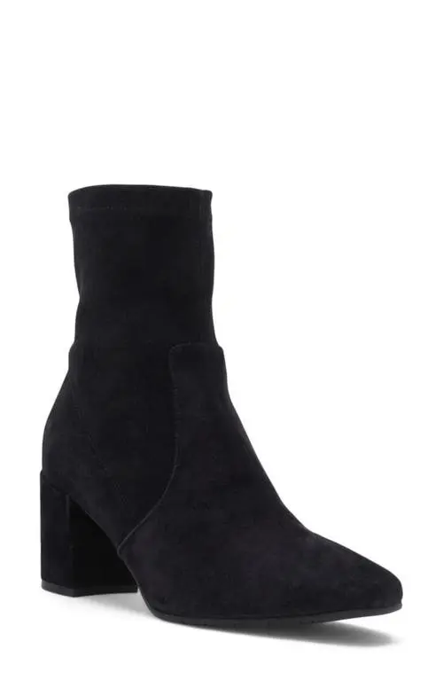 Aquatalia Demetra Weatherproof Bootie - Black Suede