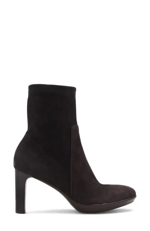 Aquatalia Rhumba Low Weatherproof Bootie - Espresso Suede