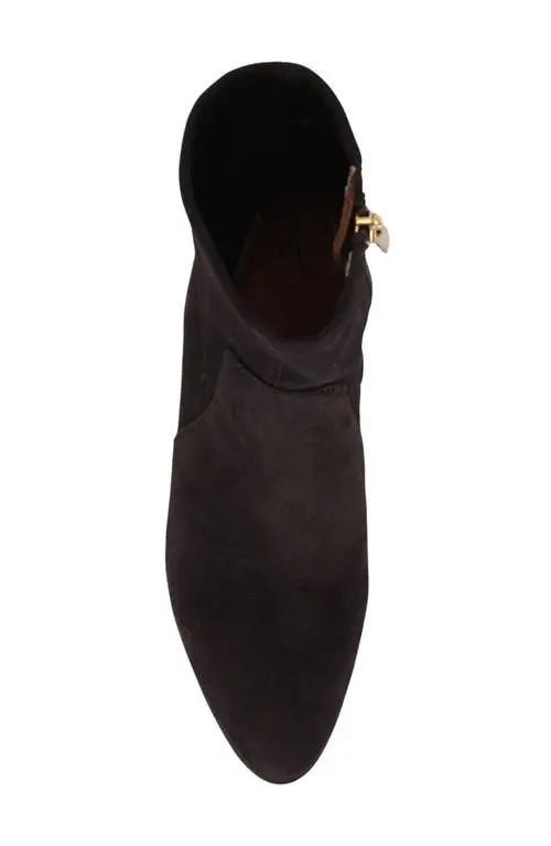 Aquatalia Rhumba Low Weatherproof Bootie - Espresso Suede