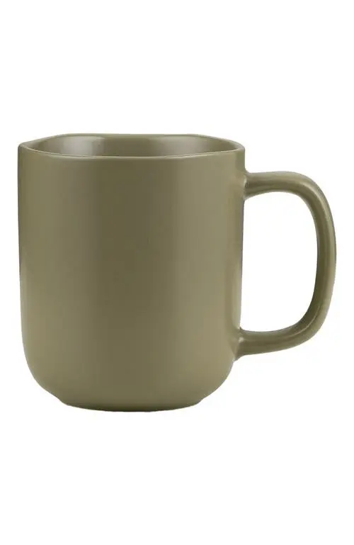 STONE + LAIN Tom Stoneware 4-piece Mug Set - Olive