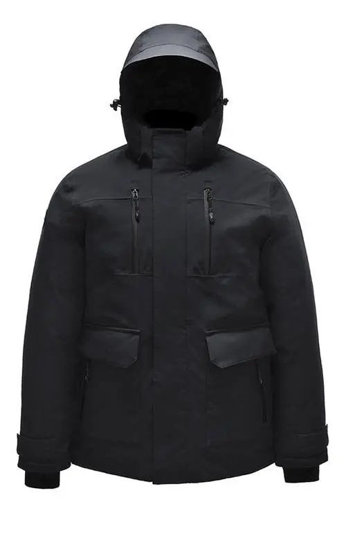 TRIPLE F.A.T. GOOSE Anvil Short Down Parka - Black