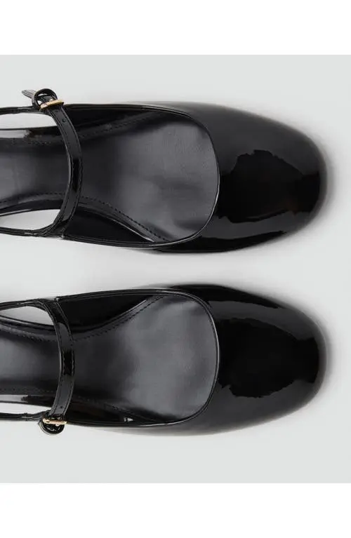 Mango Slingback Pumps - Black