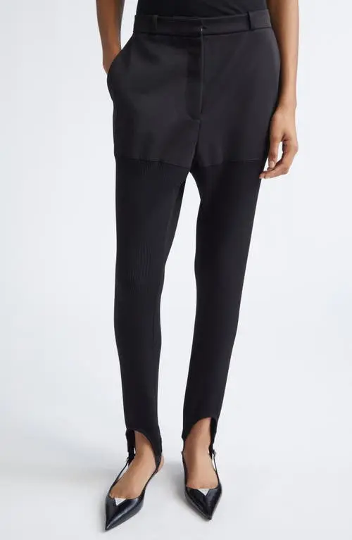 Coperni Hybrid Rib Stirrup Leggings