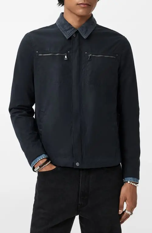 John Varvatos Waxed Cotton Work Jacket