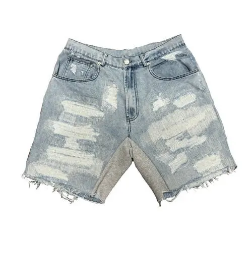 RETROVERT Distressed Denim Shorts