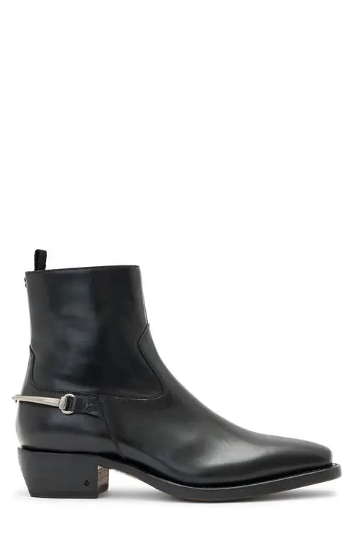 John Varvatos Walker Bit Boots - Black