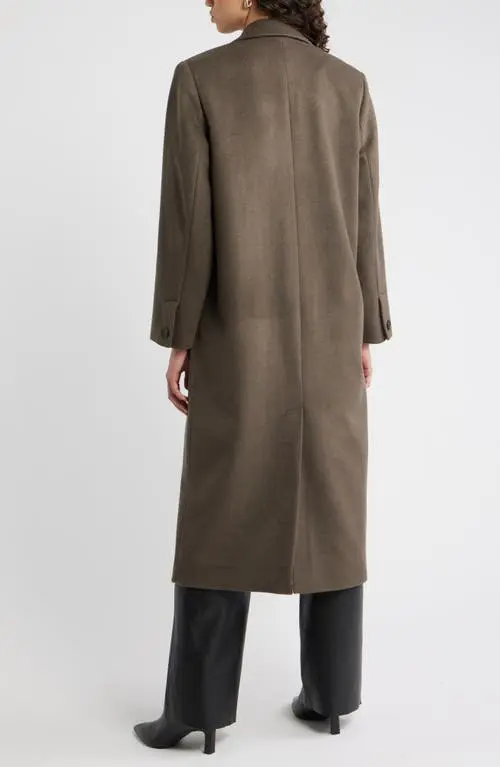 Nordstrom Wool Blend Longline Coat