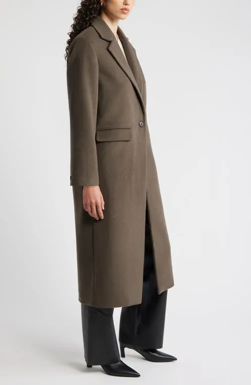 Nordstrom Wool Blend Longline Coat